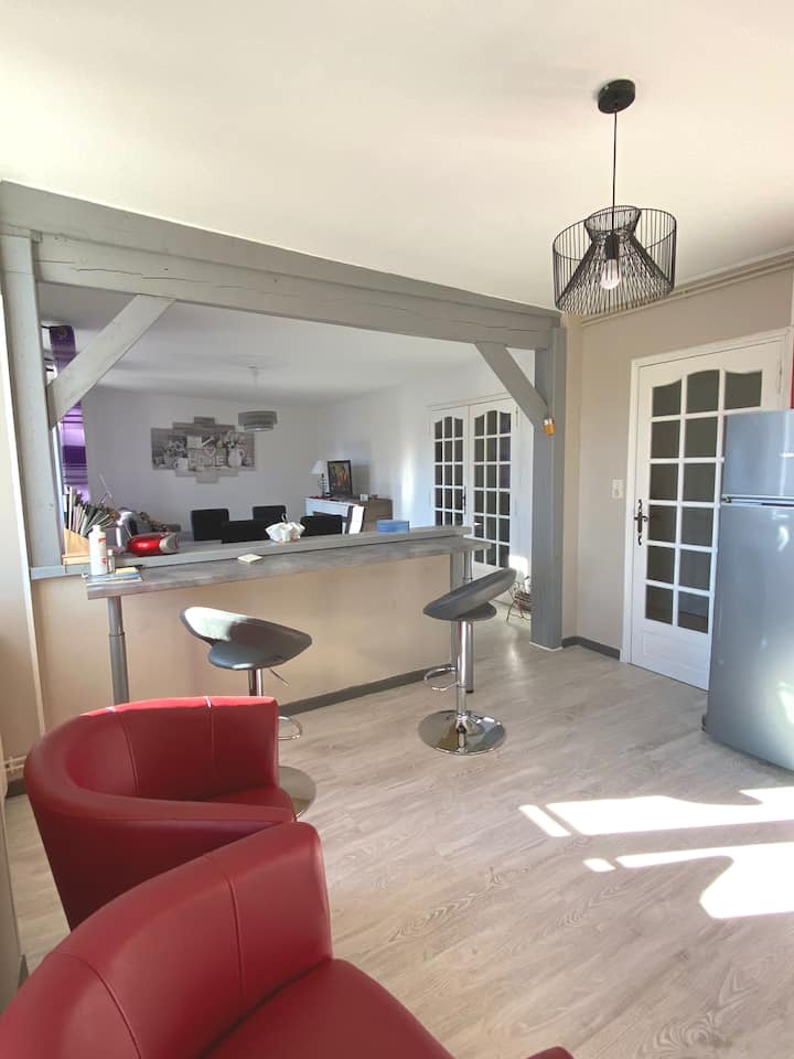 Jolie Appartement Rénové Proche Centre Ville - ibis Budget Millau Viaduc