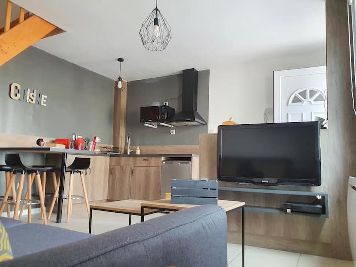Maison Rétro 35m2 Place De Parking Sécurisée - Reims