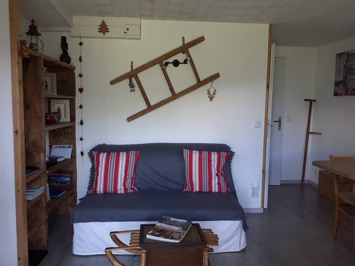 Studio Dans Un Chalet Authentique à Boudin Arêches - Beaufort