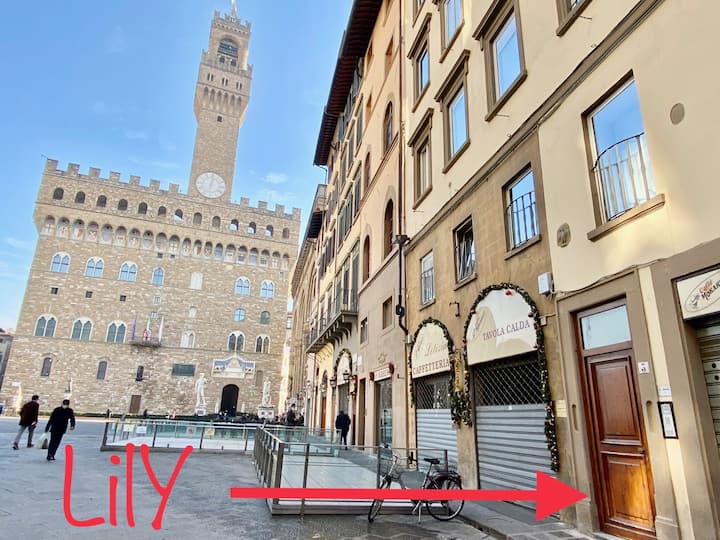 Lily Apartment, Piazza Della Signoria - Florencia