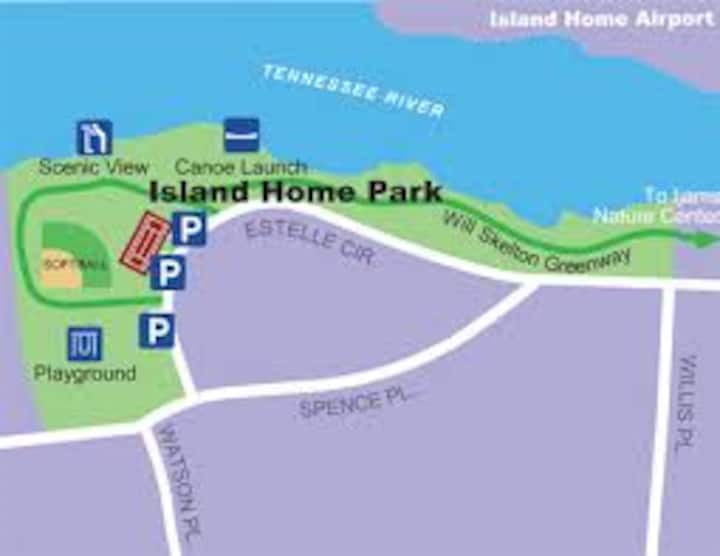 New Island Home Loft On Greenway, 3mi To Stadium - Knoxville, TN