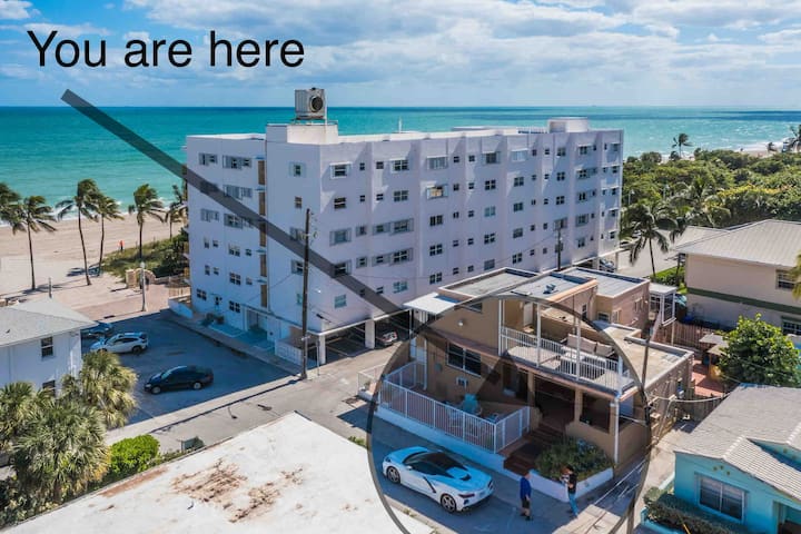 Beachfront Combo 2 X1 Brm/1ba/ Ocean View Patio/ Free Parking - Dania Beach, FL