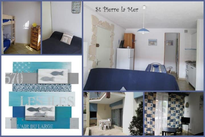 Appart à St Pierre La Mer Près Plage 7 Nuitées - Saint-Pierre-la-Mer