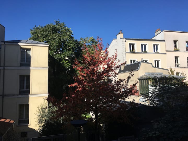 Paris Dans La Verdure. Appartement 2-pièces - Paris