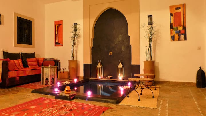 Riad Usage Exclusif (Idéal Famille, Groupe D'amis) - Marrakesh