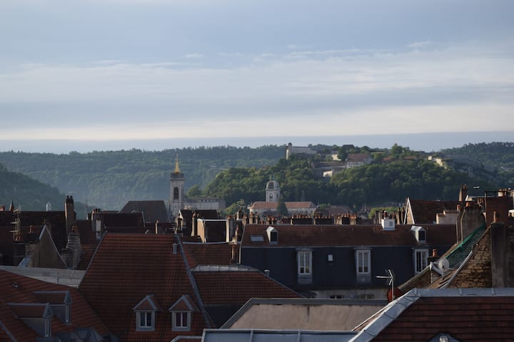 Beau Duplex Chaleureux Et Calme Au Centre Ville - Besançon