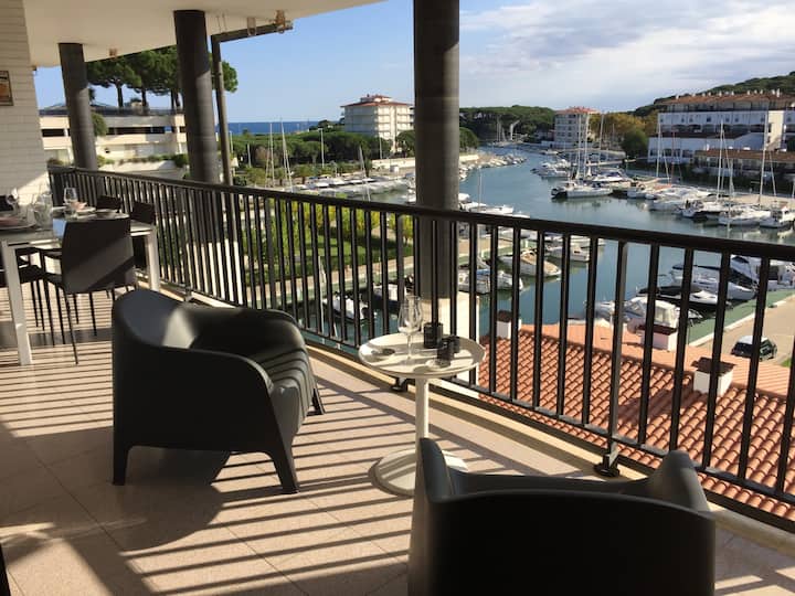 Appartement Vue Mer Sur Marina De Platja D’aro - Palamós
