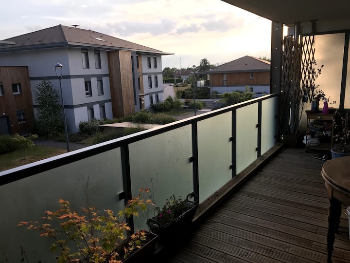 Bel Appartement 4 Personnes Proche Lac - Nyon