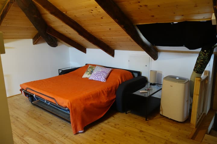 Mansarda B&b Genepy Con Idromassaggio Grande - Piscina