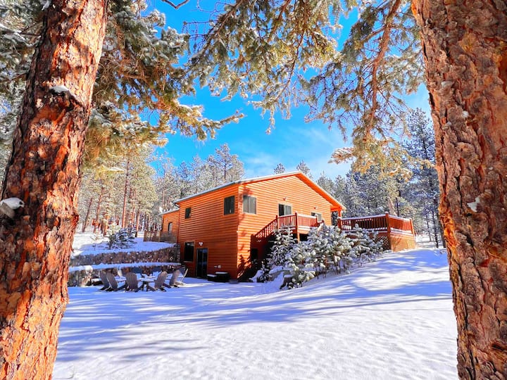 Stargazing Cabin, Hot Tub, Fire Pits, Mntn Forest - Colorado