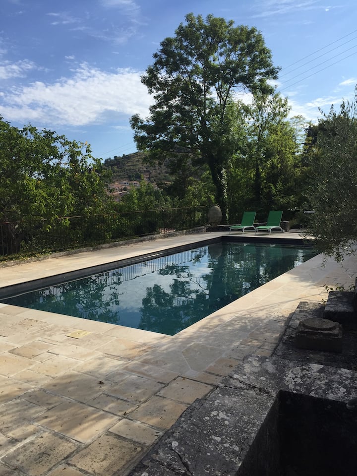 Maison Dans Pinède Avec Piscine - Riez