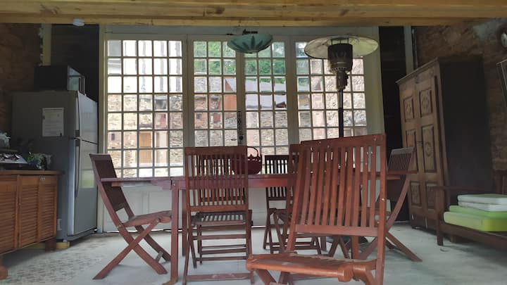 Chambre D'hôtes Spa Piscine Tennis Badminton - Conques