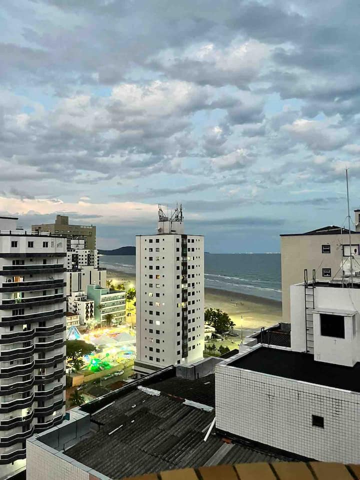 Cobertura Com Vista Para O Mar.. - Praia Grande