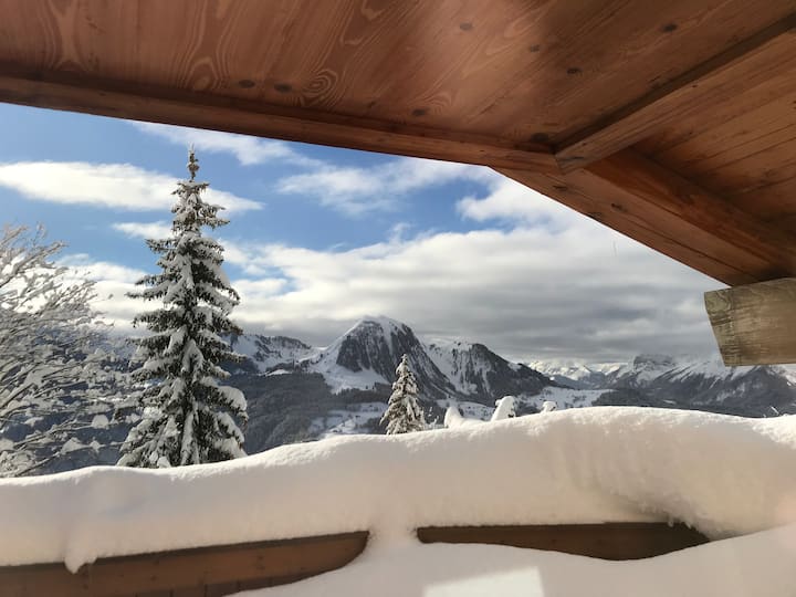 Chalet Cosy à La Montagne Pour 6 Personnes - La Clusaz
