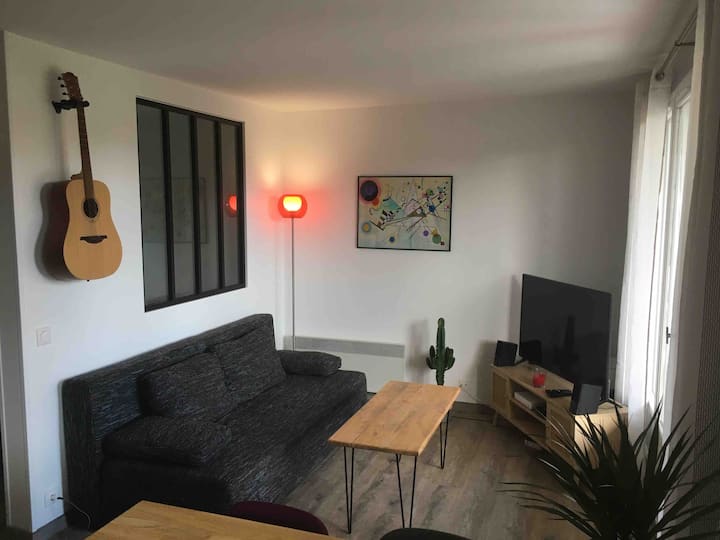 Blonville Sur Mer. Joli Appartement Tout Confort. - Auberville
