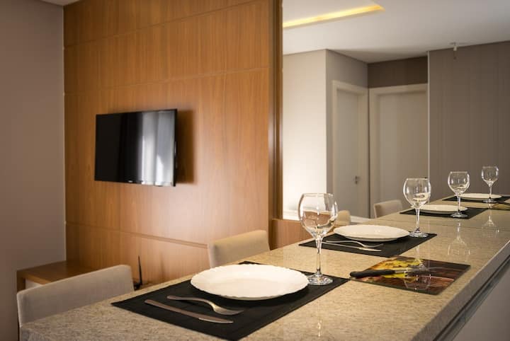 Apartamento Central Muito Bem Decorado (805) - Kurytyba