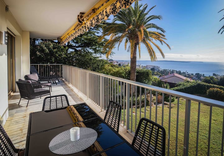 Sublime Appartement Vue Mer - Cannes