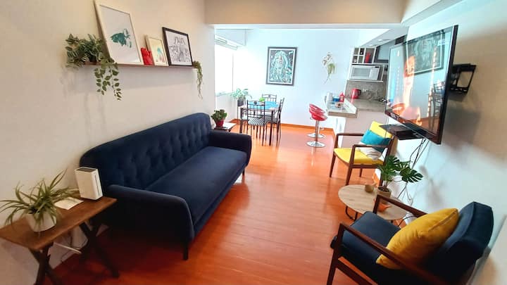 Retro Apartment Next To Miraflores (2 Bedrooms) - Lima