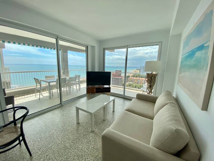 Primera Linea Playa Voramar. Piso 15. Vistas Mar - Benicasim