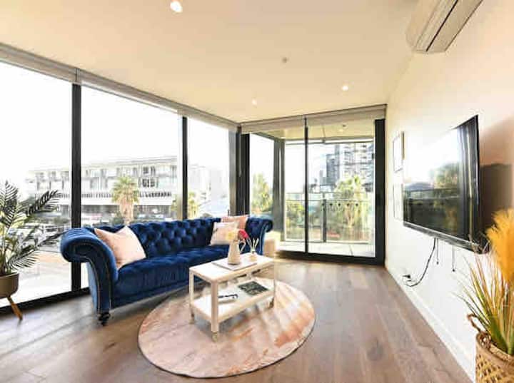 A Gem In Docklands, Car Park+aircon+washer/dryer - Melbourne