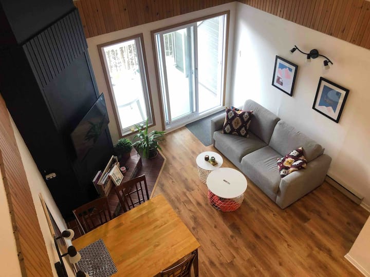 Le Jumelle : Piscine, Spa, Vue Sur La Montagne - Mont-Tremblant