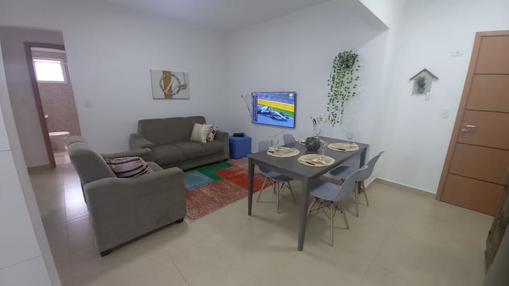 Frente Ao Mar Com Piscina Flexibilidade No Chek-in - Praia Grande