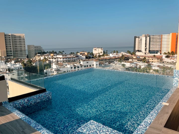 Beautiful Boho Ocean View Apartment In Vallarta - Puerto Vallarta