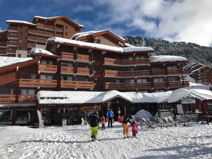 Meribel Mottaret Appartement Pied Des Pistes - Méribel