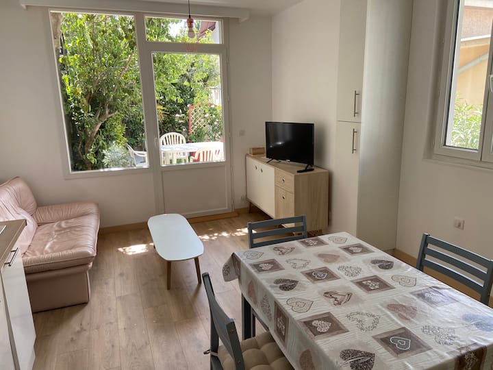 T2 Avec Jardin 5 Min Du Lac Et Du Centre Ville - Aix-les-Bains