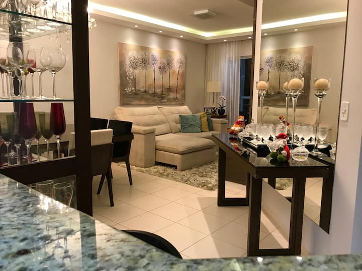 Lindo Apartamento Frente A Praia - 3dorm Caragua - Caraguatatuba