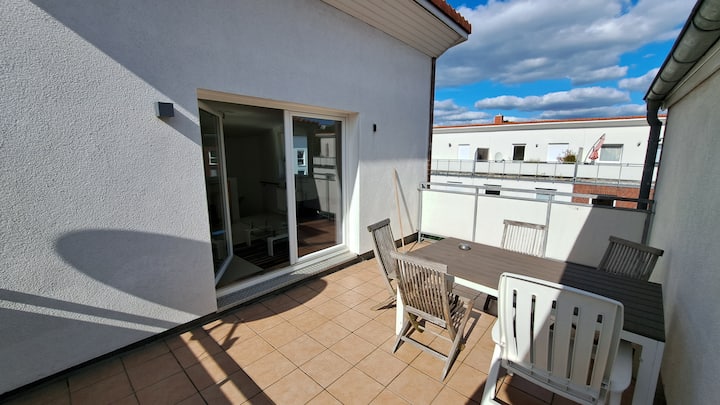 Maisonette Wohnung Mit Dachterrasse  & 2 Schlafzi. - Hamburg Airport (HAM)