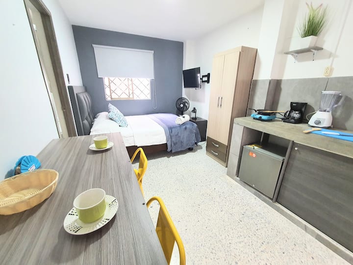 Santa Monica (Chipichape) - Cozy Suite - Wi-fi - Cali