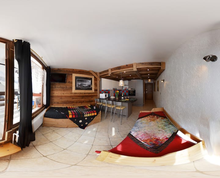 Appartement Cosy Ambiance Montagne 27m2 - Vallorcine