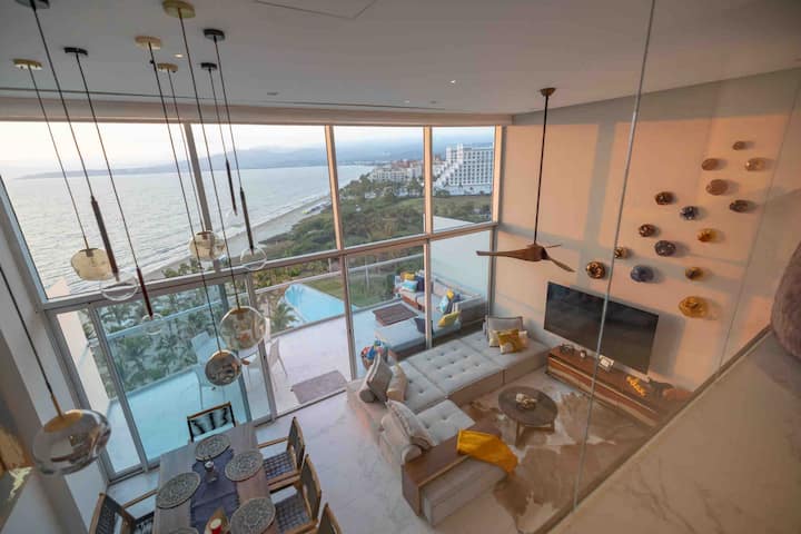 Ocean Front-modern Penthouse - Bucerías