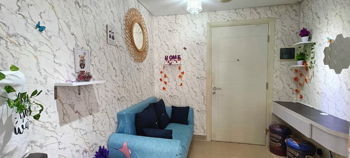 Centralpark Mall 1br 2beds Madison Park Apartment - Jakarta