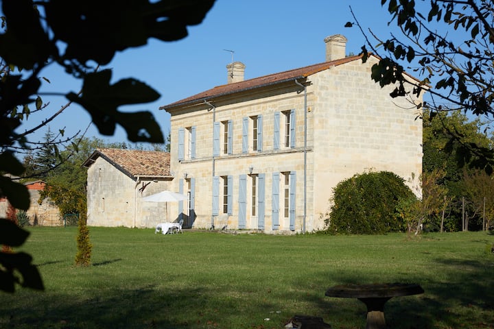 Villa Historique, Vue Vignobles, Région St-émilion - Saint-Émilion