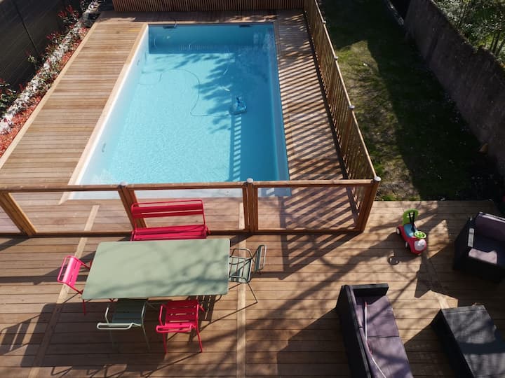 Bordeaux Grande Maison 6 Ch Avec Piscine Chauffée - Burdeos