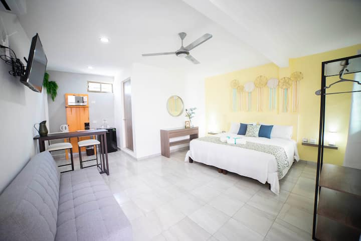 Fácil Checkin En Centro D Bacalar C.wifi& Alberca - Bacalar