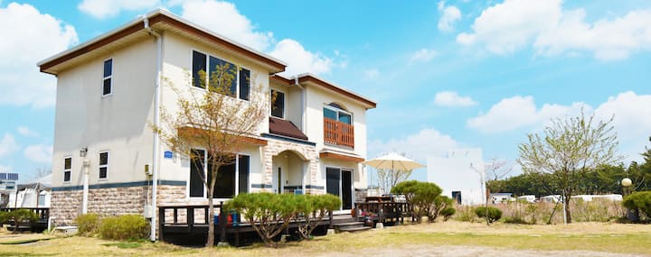 피아노바다펜션(4명) - 대부도 바다 앞 전원주택 1층 - Ansan-si