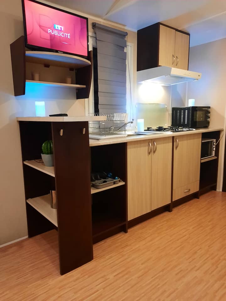 Mobil Home Tout Confort 2 Chambres Piscines - La Baule-Escoublac