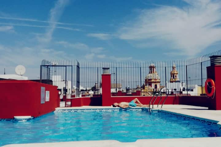 Apartamento En Centro Histórico Con Piscina - Seville