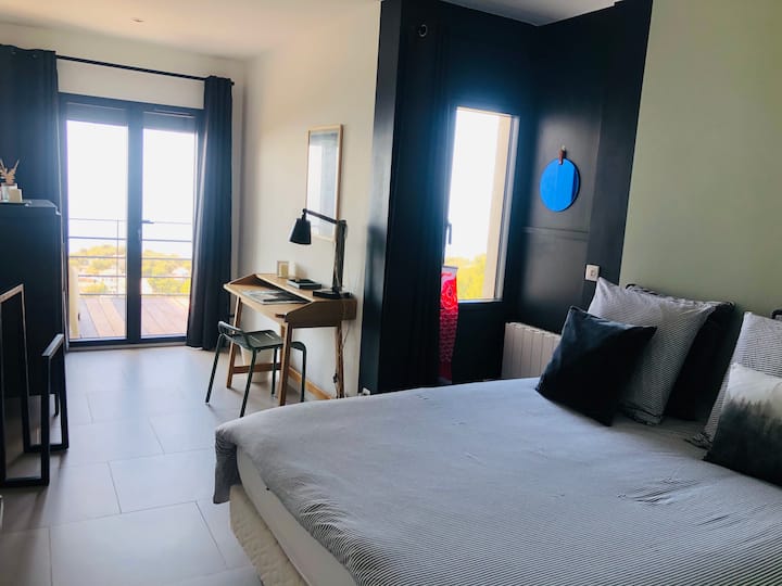 Chambres Doubles Vue Mer Avec Terrasse Privée - Carry-le-Rouet