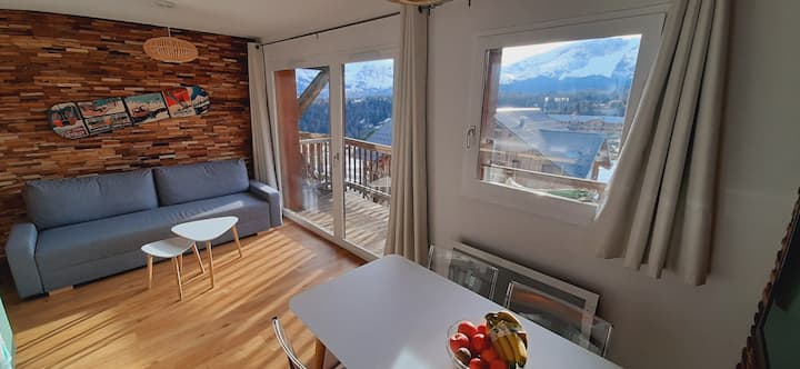 Appartement Neuf, Vue Imprenable, 2 Chambres - Super Dévoluy