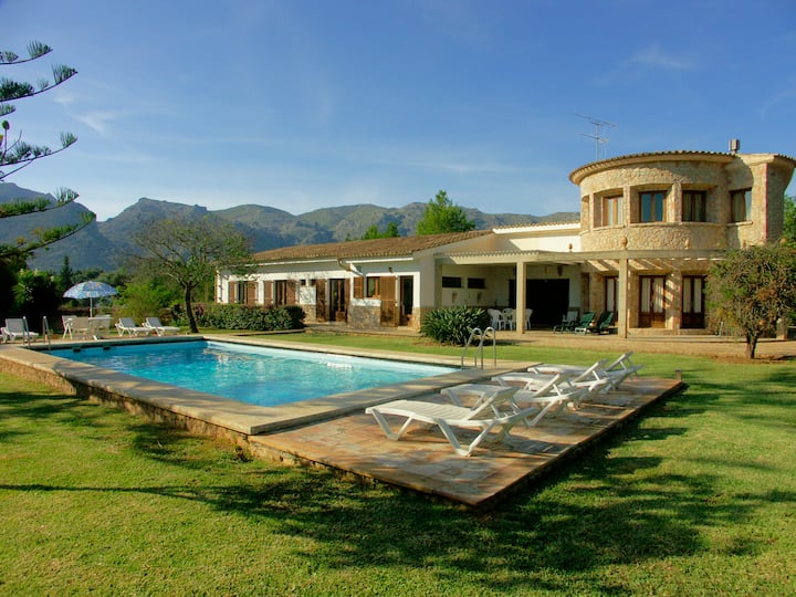 Can Tirana Villa Located 2 Minutes From Pollensa - Pollença