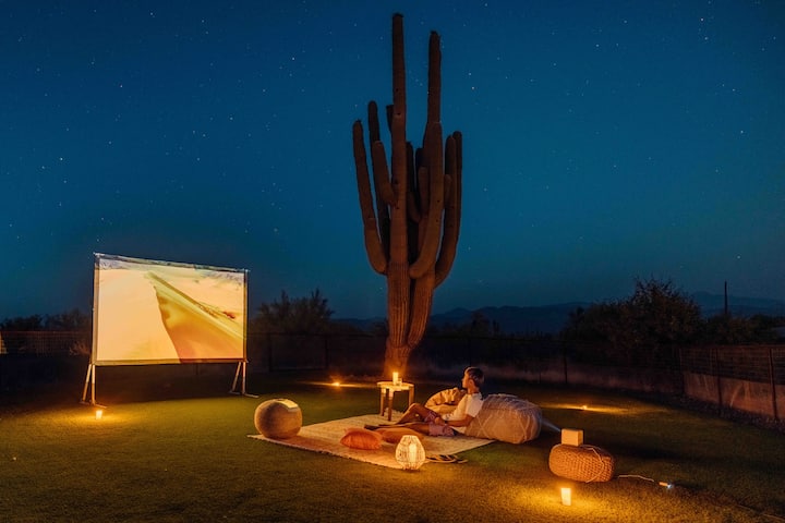 30 Ft Saguaro Retreat -Unique Stargazing+ Views - Scottsdale, AZ