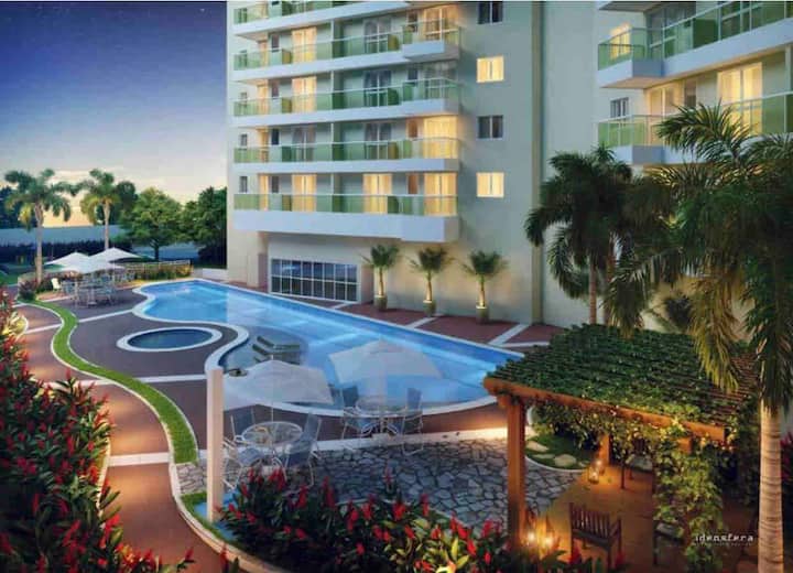 Flat Riocentro- ÓTima Localização-apto Inteiro. - Recreio dos Bandeirantes