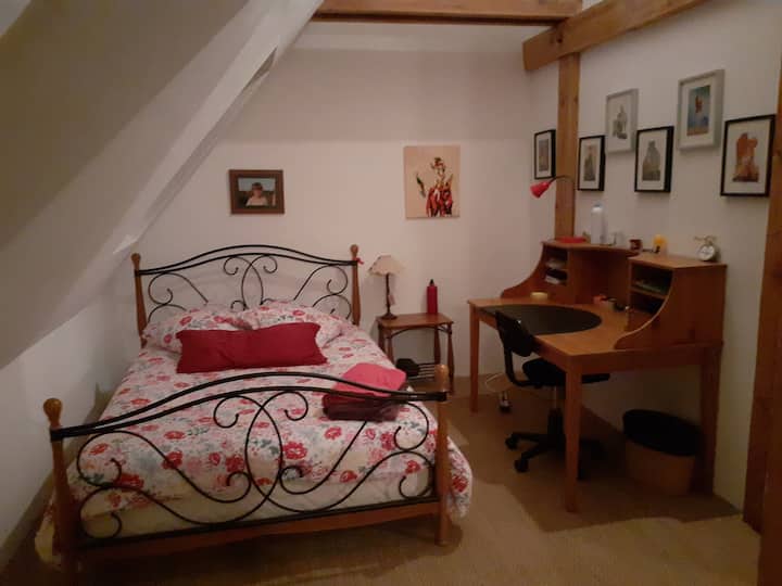 Chambre N°1 + Petit Dej. Dans Charmante Villa - Mulhouse