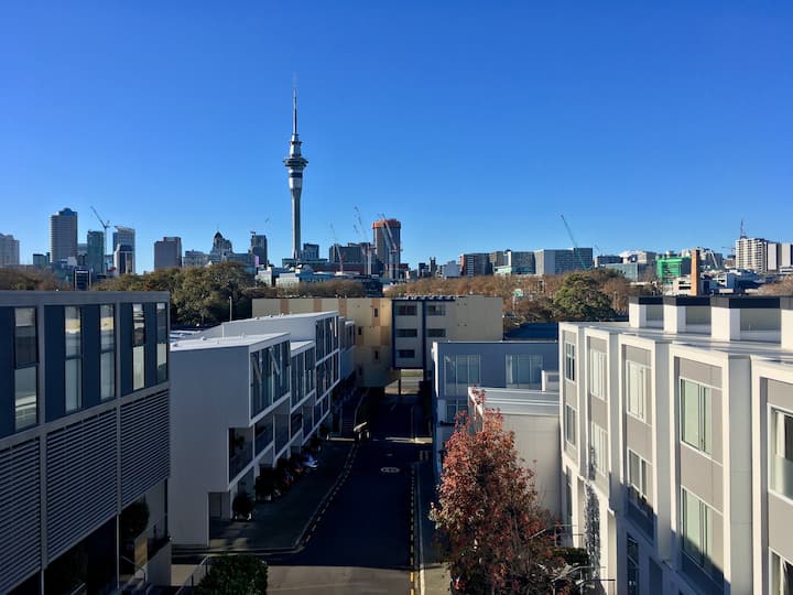 Central, Stylish, Pvte Roof Tce, Gym, Pool & Spa - Auckland
