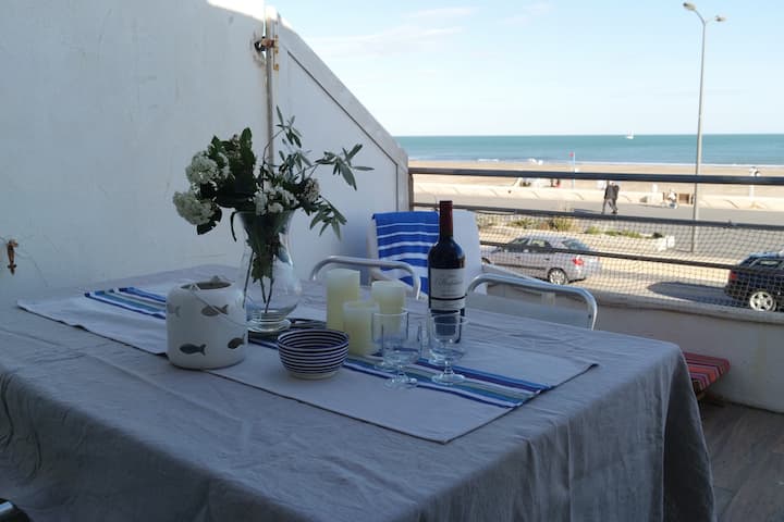 Appartement En Front De Mer Avec Terrasse - Narbonne