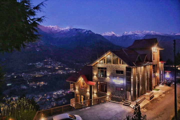 3 Bedroom Private  Apartment +Sunrise View Balcony - Manali